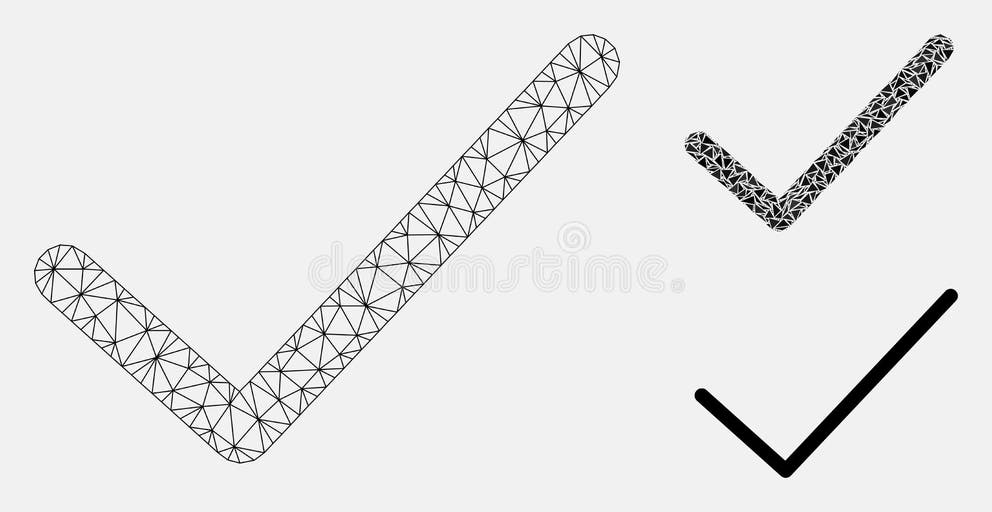 Triangular Tick Icon Stock Illustrations – 443 Triangular Tick Icon ...