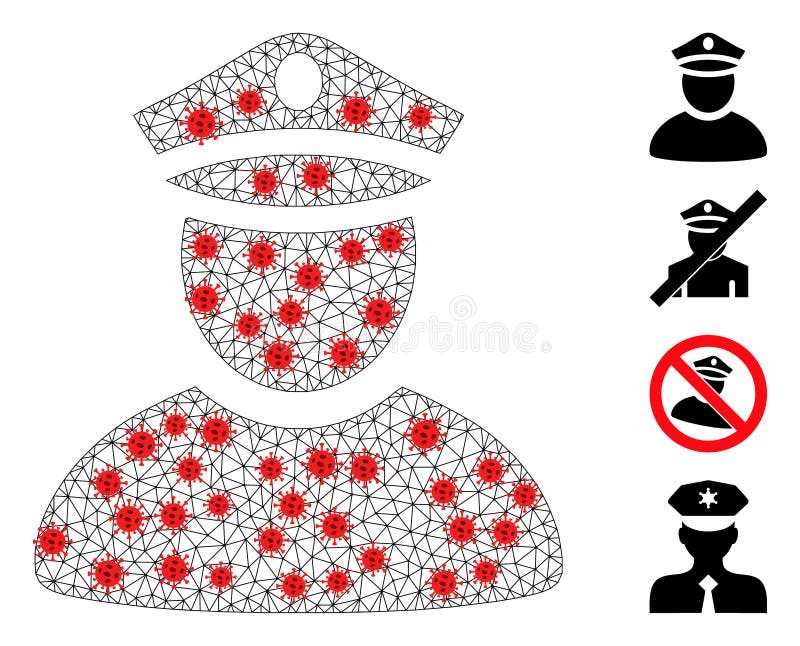 Police Wireframe Stock Illustrations – 1,206 Police Wireframe Stock ...