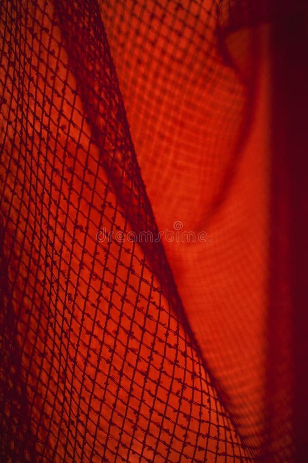 Mesh in red light stock photo. Image of decor, decorative - 114272006