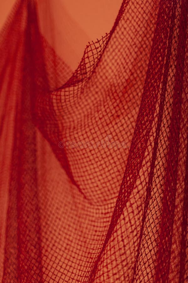 Mesh in red light stock photo. Image of endless, iron - 114272056