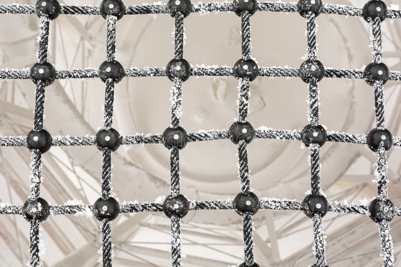 Mesh with a rope. stock photo. Image of cord, networking - 109759642