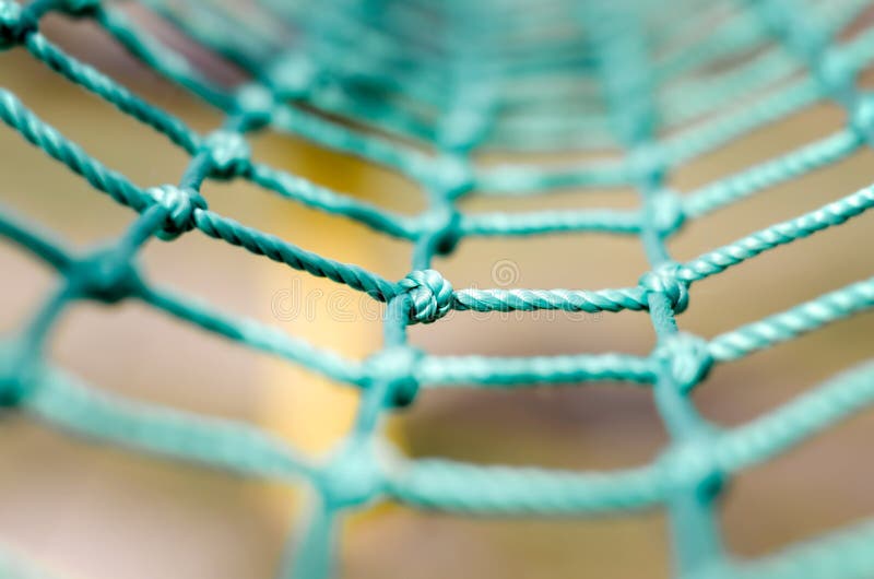 Mesh rope knot close up stock photo. Image of connection - 175973582