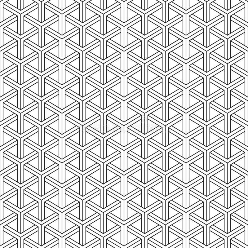 Mesh Seamless Pattern, Black Stock Vector - Illustration of print ...