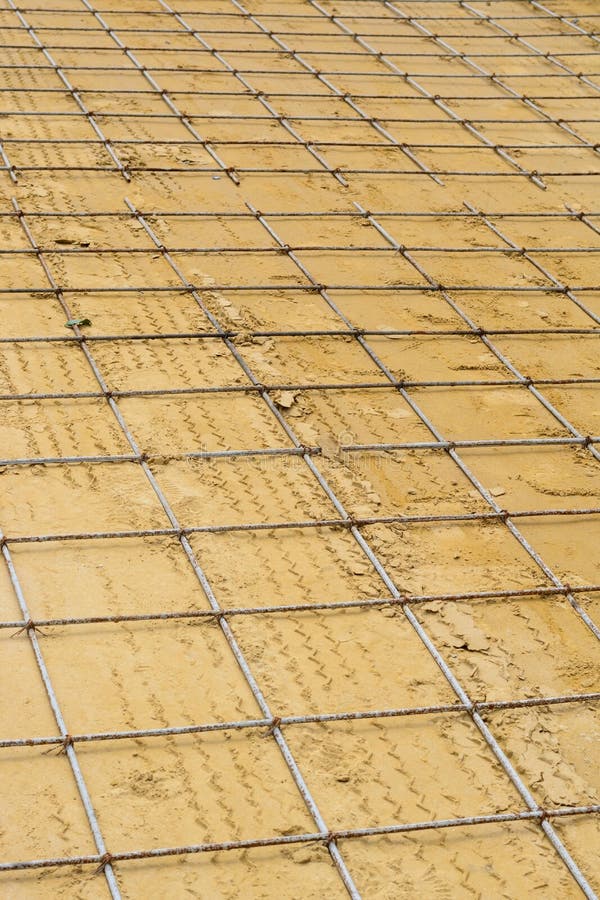 Mesh steel rod stock photo. Image of lines, floor, construction - 54689820
