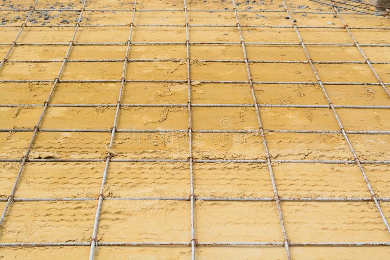 Mesh steel rod stock photo. Image of tied, architecture - 54690566