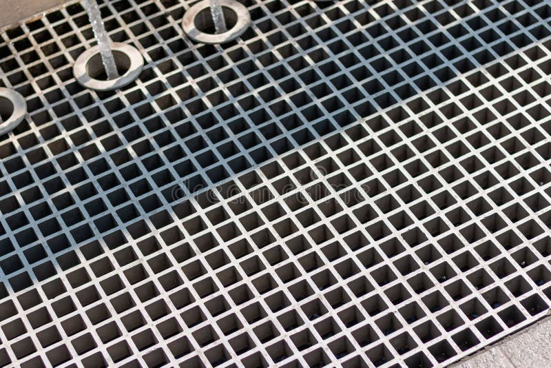 Mesh Textured Metal Panel. Gray Steel Industrial Surface Stock Photo ...