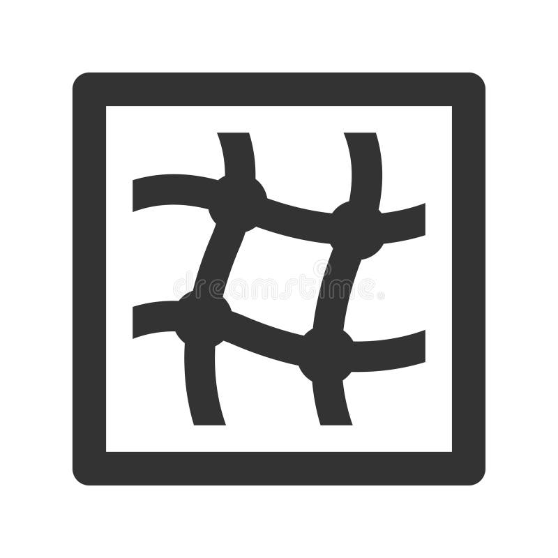 Mesh tools icon stock vector. Illustration of tool, creative - 276098070