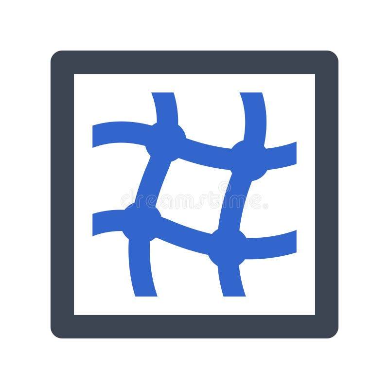 Mesh tools icon stock vector. Illustration of mesh, blend - 276098206