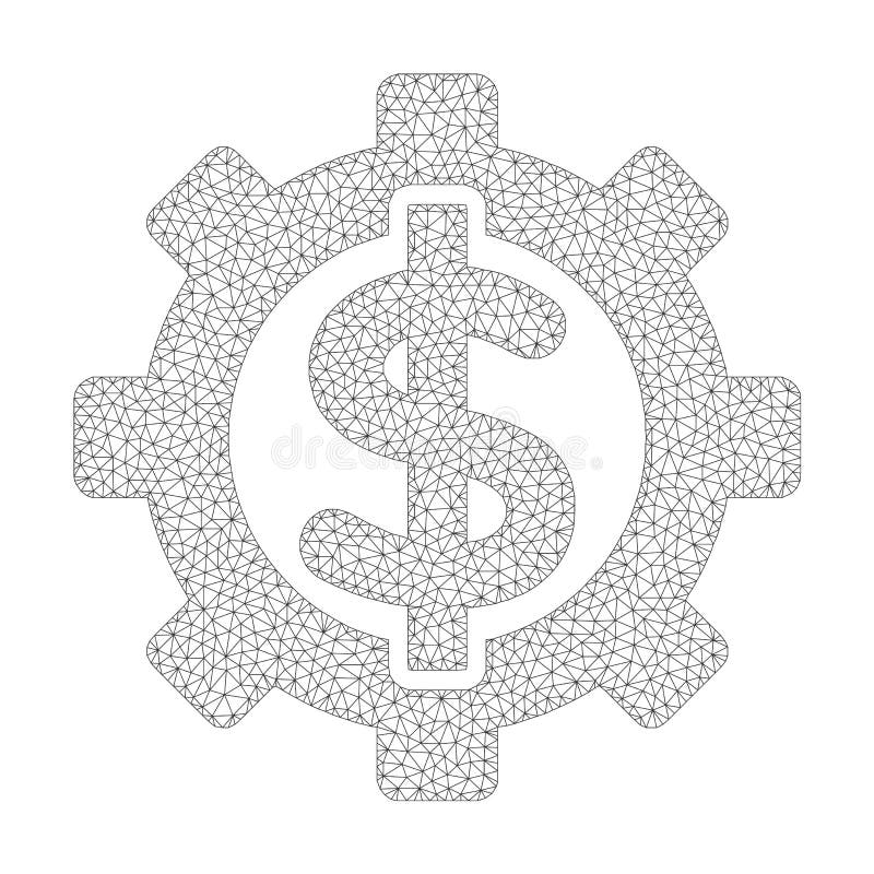 Mesh Vector Financial Options Icon Stock Vector - Illustration of frame ...