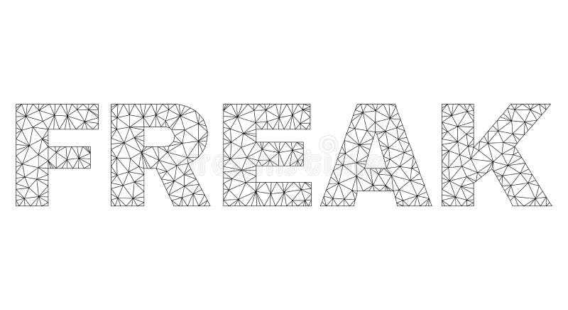 Vector freak alphabet stock vector. Illustration of horror - 16392574