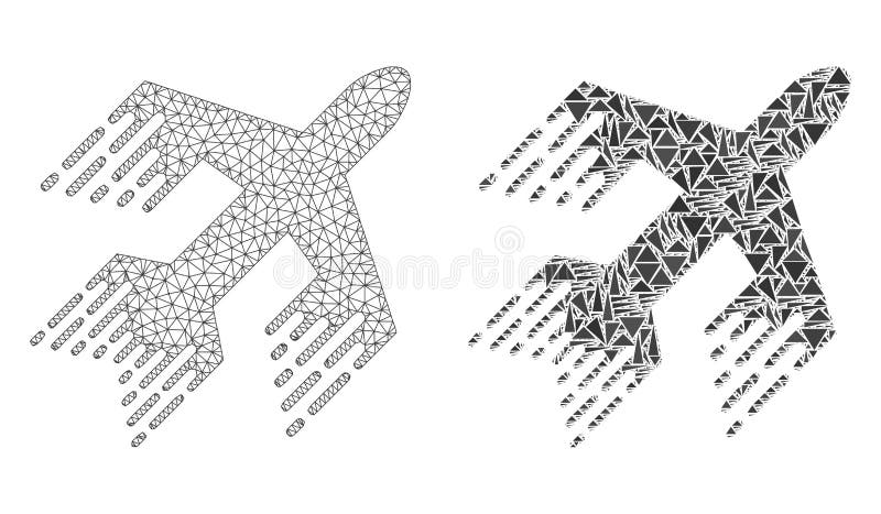 Fighter Jet Plane Polygon Stock Illustrations – 41 Fighter Jet Plane ...