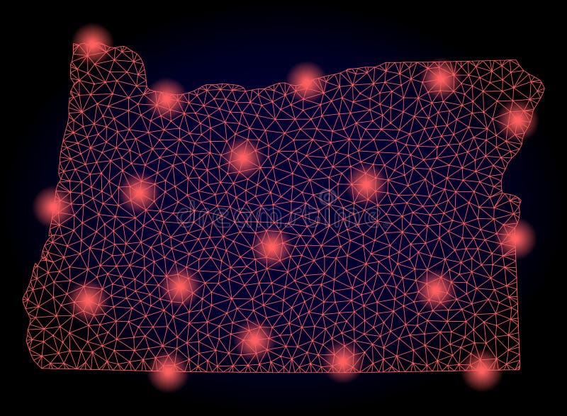 Oregon Network Map Stock Illustrations – 89 Oregon Network Map Stock ...