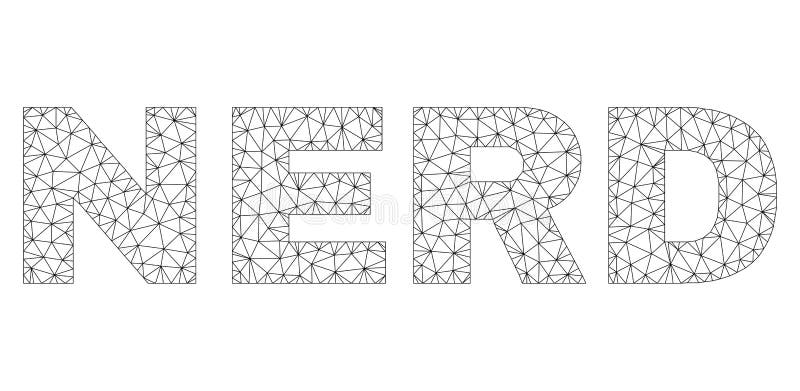 3d Nerd points to the left stock illustration. Illustration of young ...