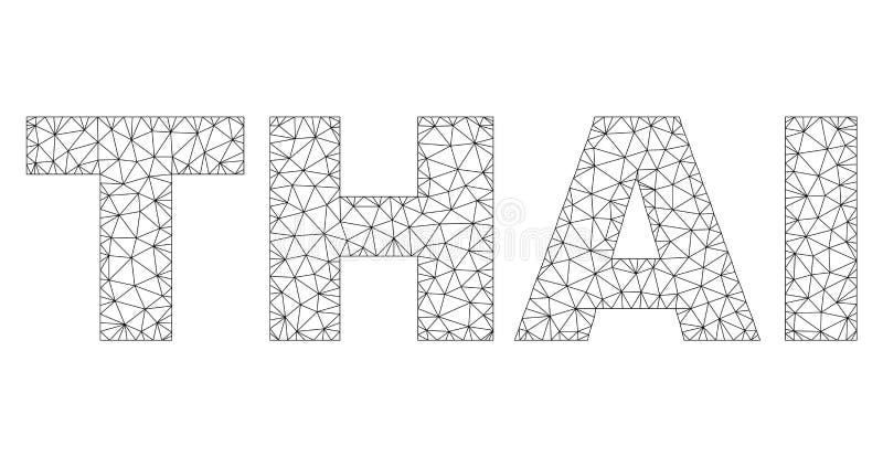 Thai Text Vegetarian Festival Flag Stock Illustration - Illustration of ...