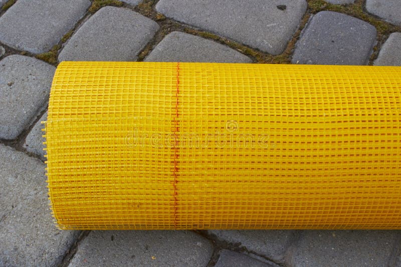 Mesh for Wall Reinforcement,roll of Mesh for Construction Lies on the ...
