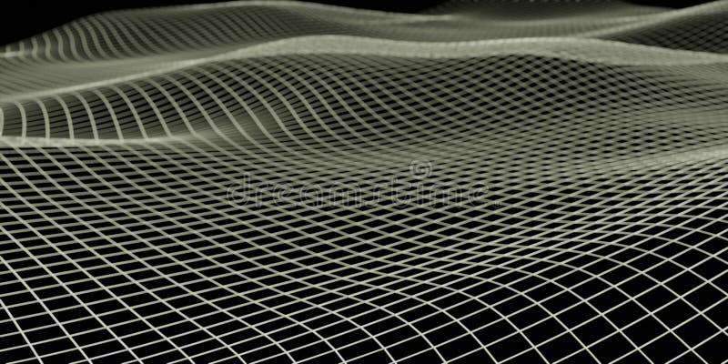 Mesh Wave Structure Curve Background Purple and Blue Gradient Macro ...