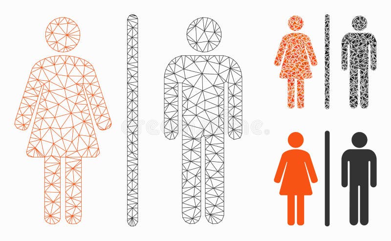 Wc Vector Mesh Network Model And Triangle Mosaic Icon Stock Vector Illustration Of Abstraction