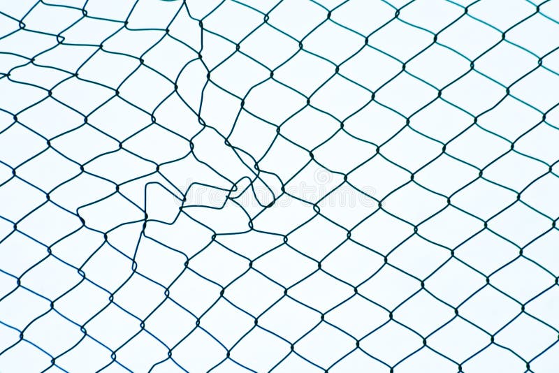 Mesh wire fence patterns stock photo. Image of broken - 5169802