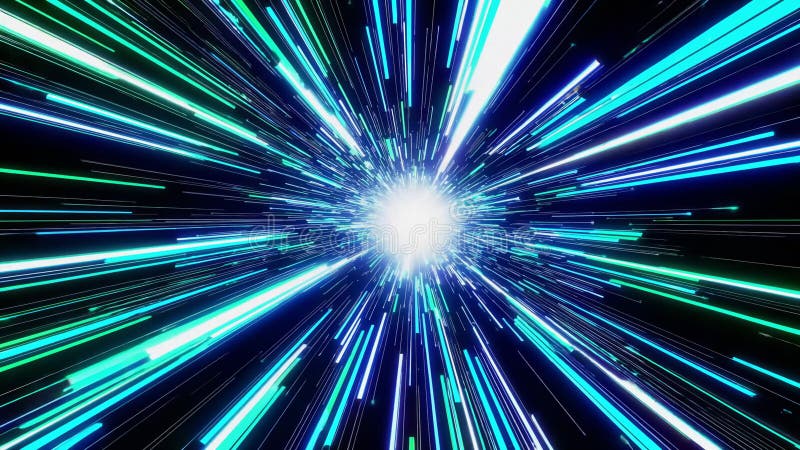 A Dynamic Blast of Light in Motion Captivating Abstract Energy Visual ...