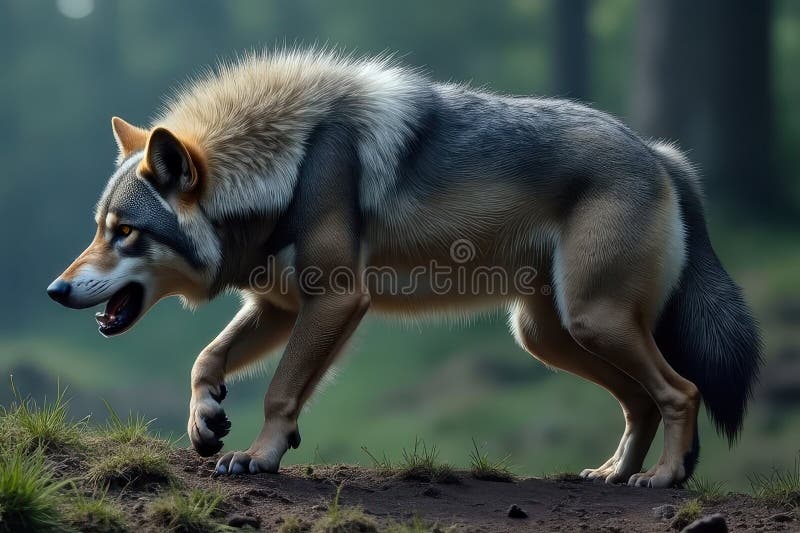 Enchanting Wolveshift Experience Unveiled Stock Illustration ...