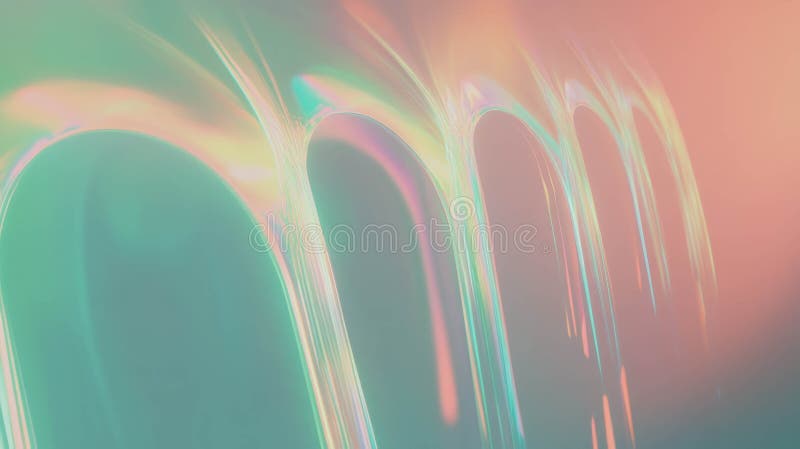 Mesmerizing Abstract Arches in Dreamy Soft Focus Design for Modern ...