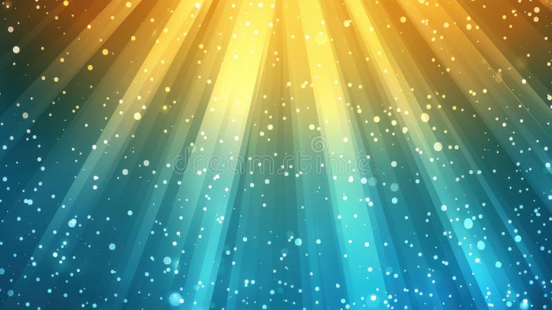 Mesmerizing Abstract Background with Blue and Yellow Light Ray Effects ...