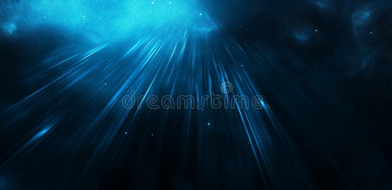 Mesmerizing Abstract Background Featuring Blue Light Rays Emanating ...