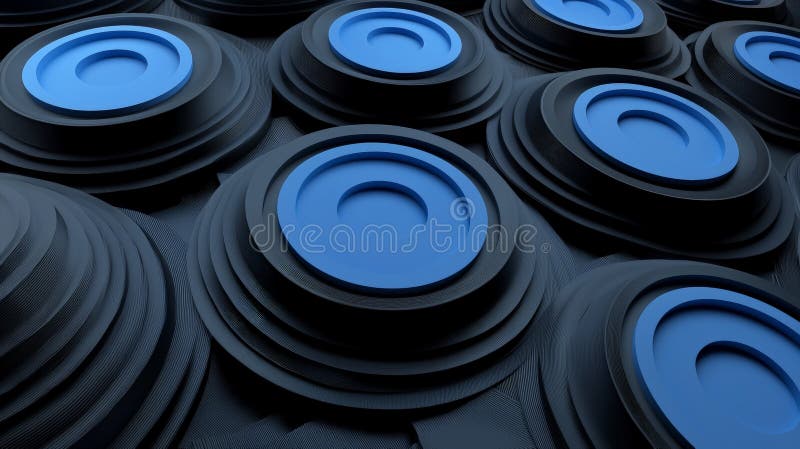 A Mesmerizing Abstract Background Featuring Concentric Patterns in ...