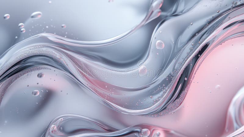 A Mesmerizing Abstract Background Featuring Fluid Shapes and Soft ...