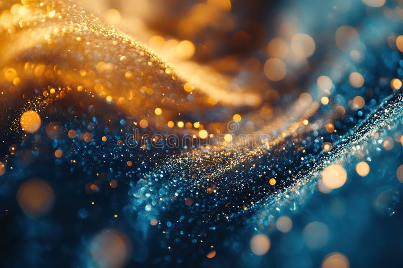 Shimmering Stardust: Sparkling Light Particle Background for Festive ...