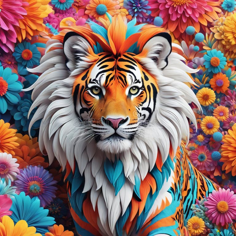 Mesmerizing Abstract Background a Psychedelic Animal Print Scientific ...