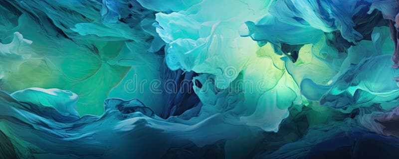 Mesmerizing Abstract Background Resembling an Underwater Realm, with ...
