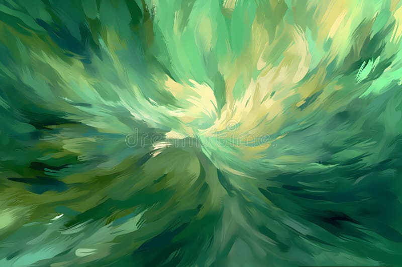 Abstract Background is the Result of Painted Brushstrokes that Evoke ...