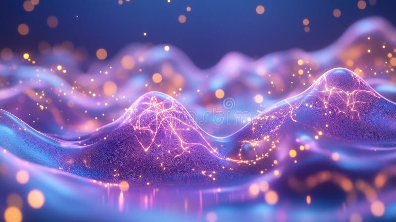 Abstract Background Exploding Diamond Shards and Rainbow Fractals Stock ...