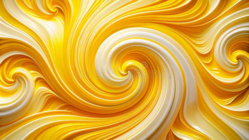 Mesmerizing Abstract Background a Symphony of Yellow and White Swirls ...