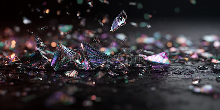 Mesmerizing Abstract Chaos a Visual Symphony of Color and Form Stock ...