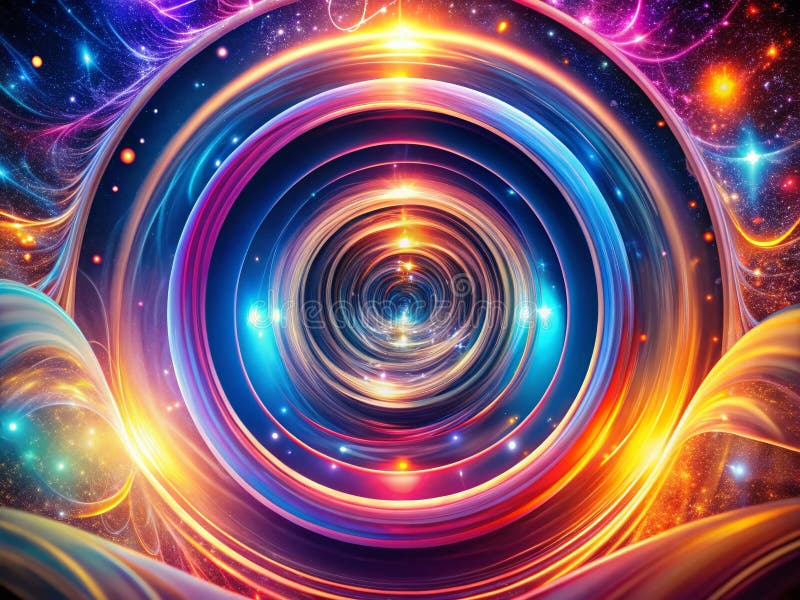 Mesmerizing Abstract Circle Animation a Hypnotic Visual Experience ...