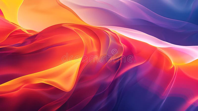 Mesmerizing Abstract Gradient Scene Radiating Striking Visual Harmony ...