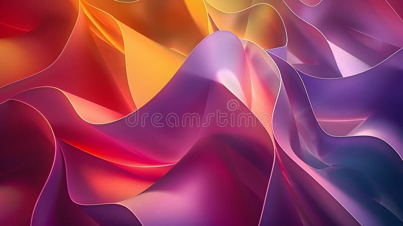 Mesmerizing Abstract Gradient Scene: a Striking Harmony of Organic ...