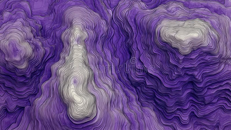 Purple Topography stock illustration. Illustration of creative - 338656007