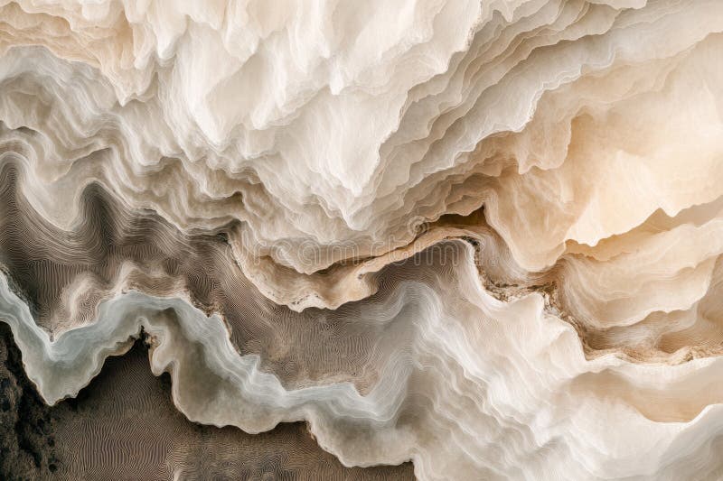 Mesmerizing Abstract Layers of Sandstone Rock Formation Texture in ...