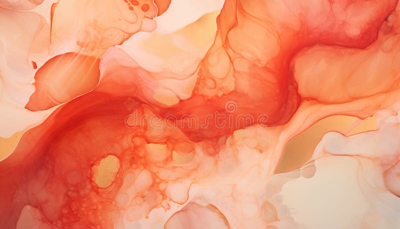 Mesmerizing Abstract Liquid Ink Flow Swirls, Gradients, Background ...