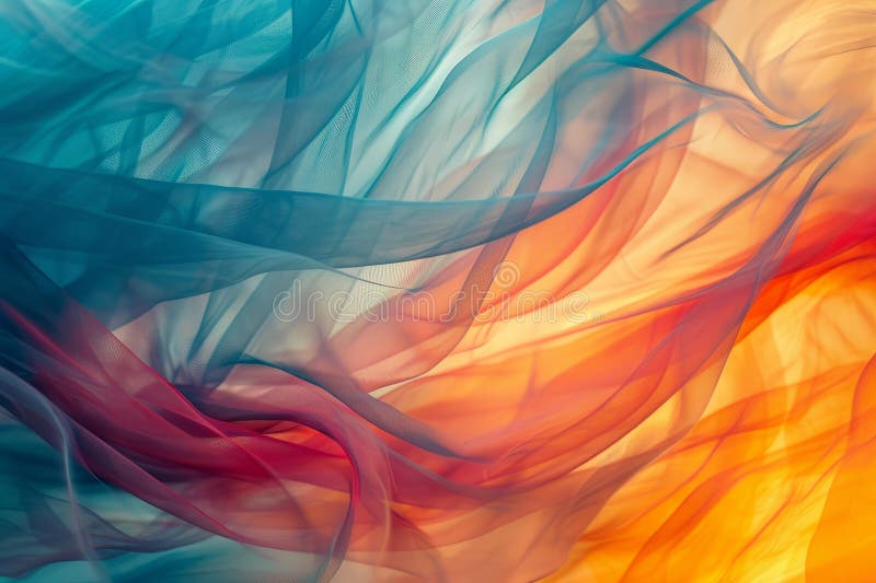 Mesmerizing Abstract Wind Background. Generate Ai Stock Illustration ...