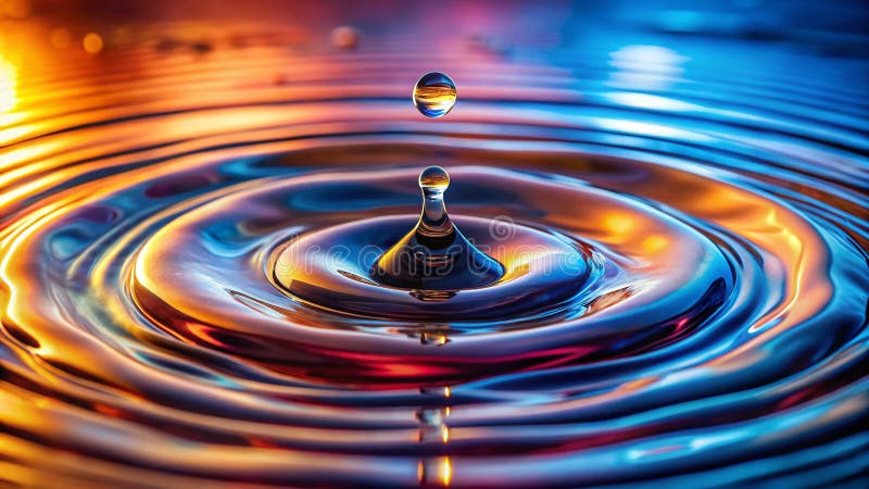 Mesmerizing AIGenerated Circular Water Waves a Stunning Visual Symphony ...