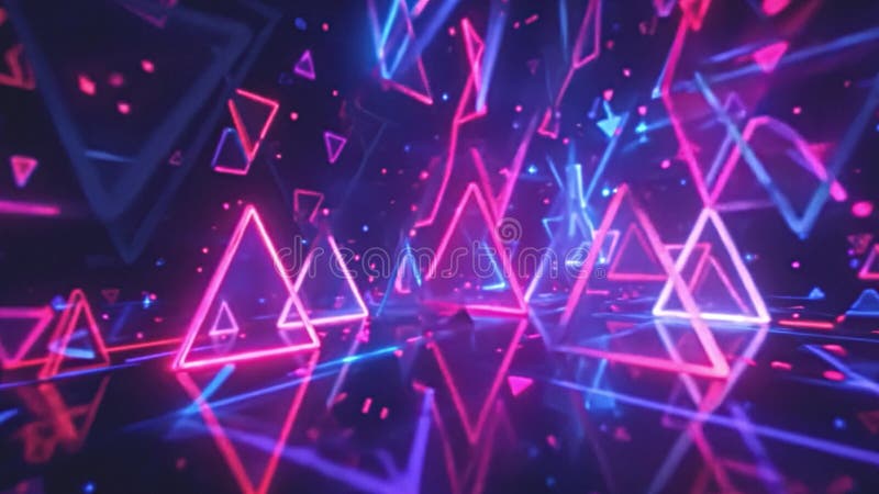 Mesmerizing Animated Scene Filled with Flowing Blue, Purple, and Red ...