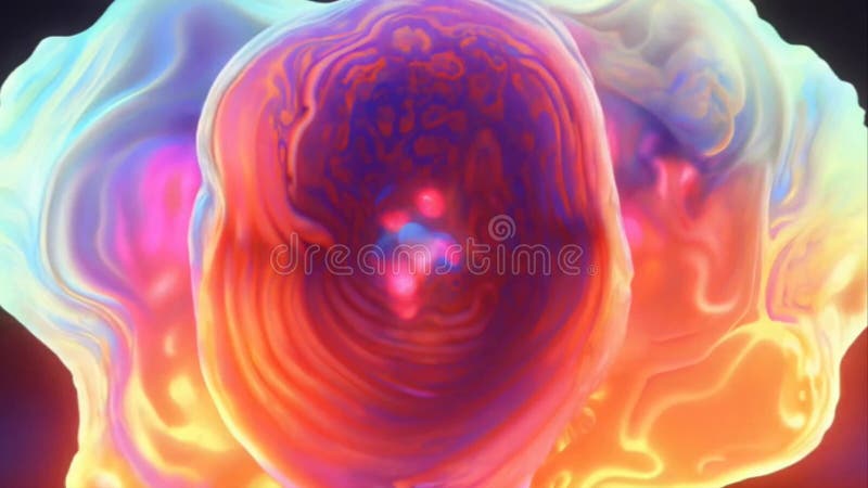 A Mesmerizing Animated Shape Shifting with Vibrant Colors and Textures ...