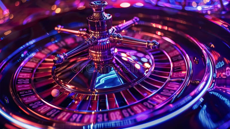A Mesmerizing Animation Showcasing the Motion of a Spinning Roulette ...