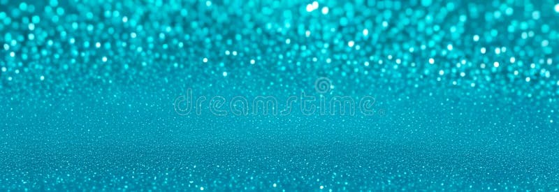 Mesmerizing Array of Turquoise Sparkles, Creating Abstract, Glittery ...