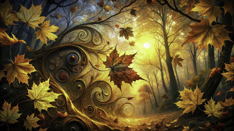 Mesmerizing Autumn Leaves Surreal Photography Captures Psychedelic Fall ...