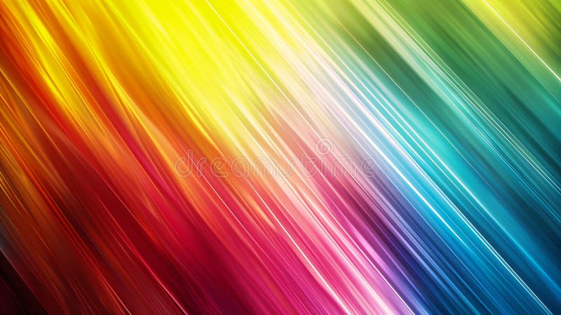 Mesmerizing Bifrost: a Colorful Closeup of a Modern Desktop Stock ...
